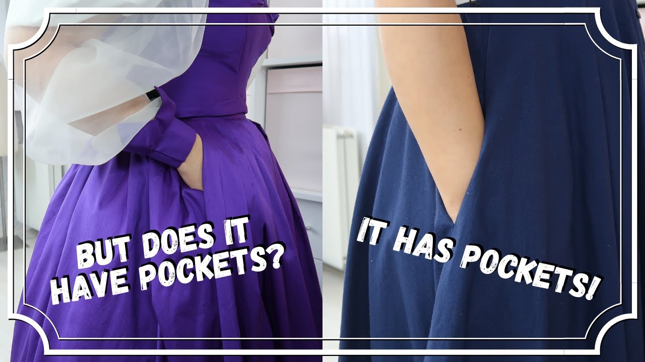 2 Pocket Variations | Specific Sewing Techniques - YouTube