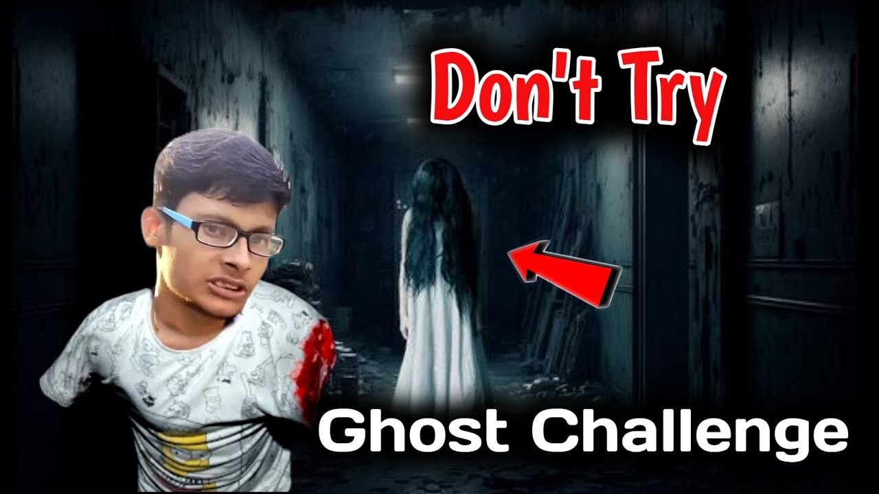 🧟‍♀️Ghost Challenge at Night : सच में भूत आ गया! अब क्या करे charle ...
