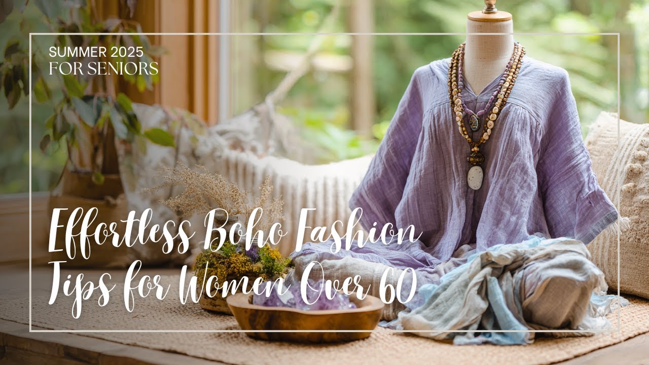 Boho Fashion for Women Over 60 | Effortless Summer 2025 Trends ...