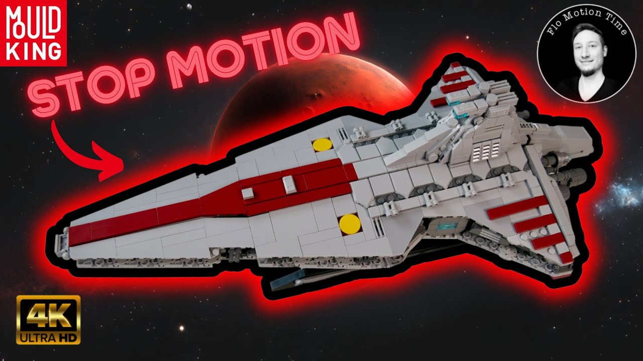 Venator | Star Destroyer | Mould King 21074 | STOP MOTION Build | Star ...