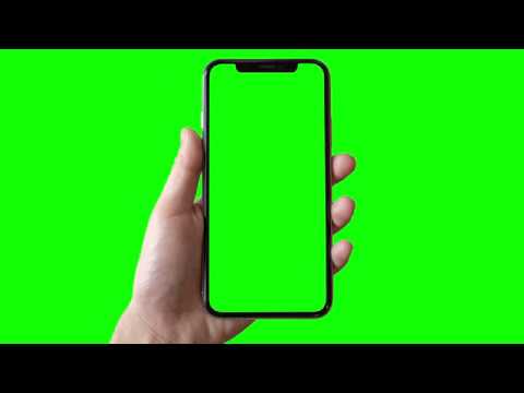 iPhone X Hand Animation Green Screen 4K Download No Copyright - YouTube