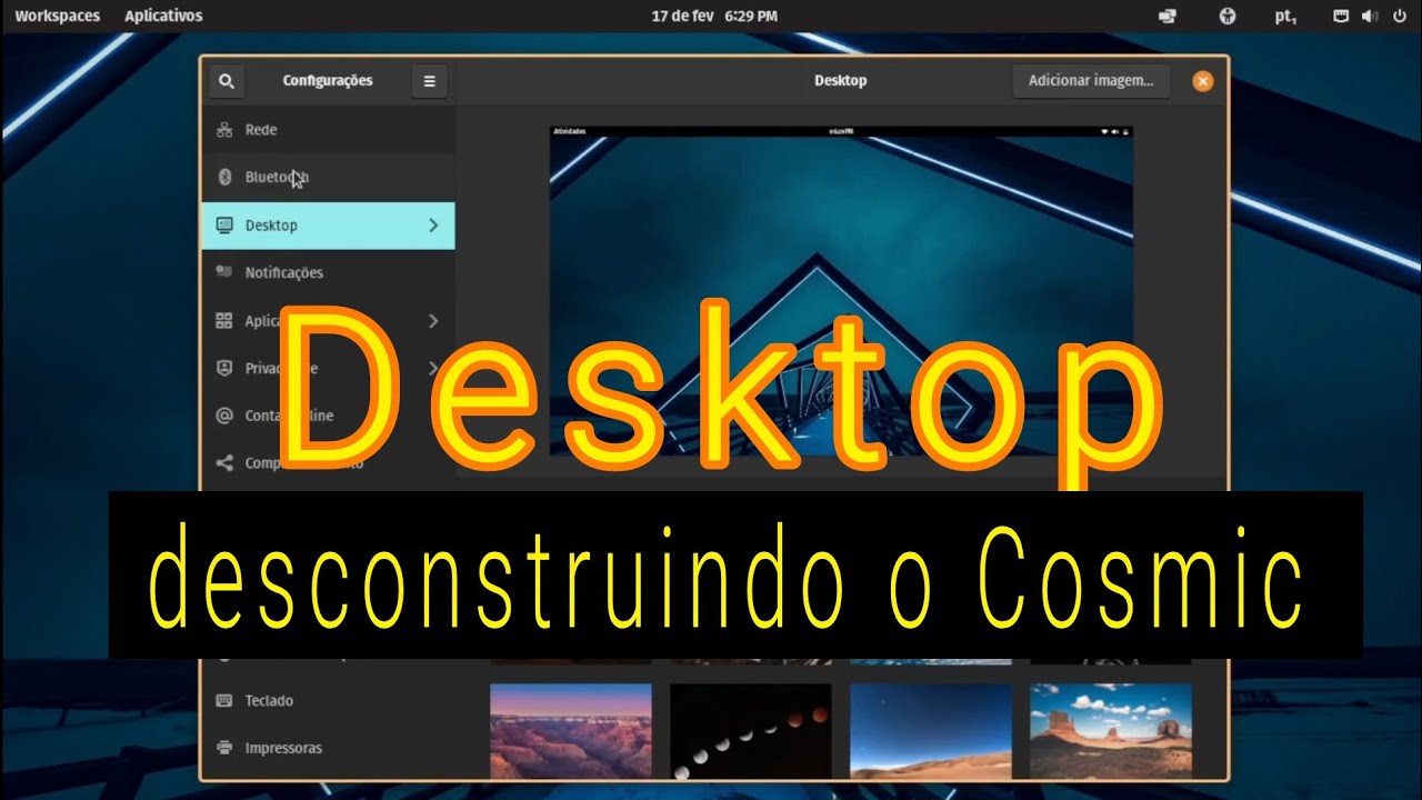 Desconstruindo o Cosmic - Desktop - YouTube