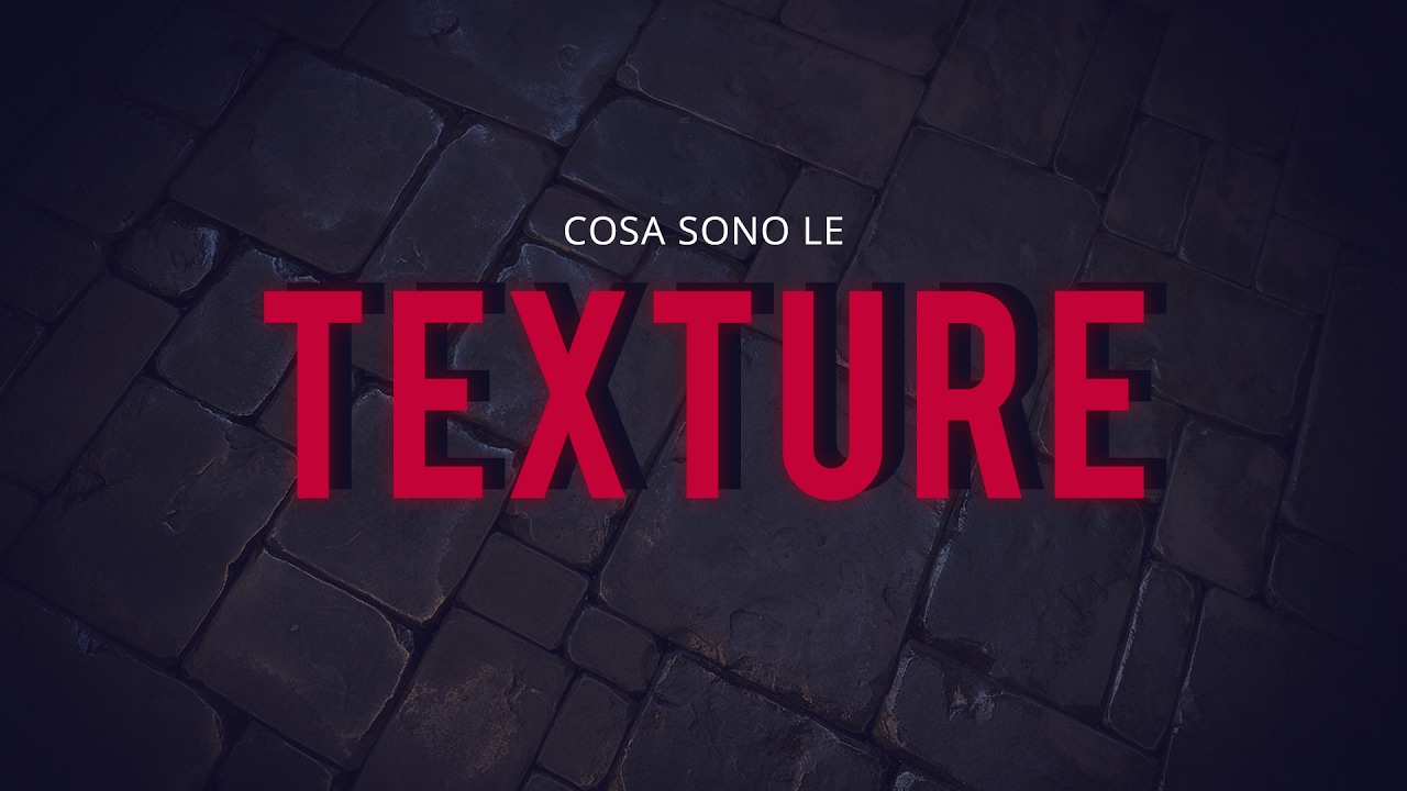 COSA SONO LE TEXTURE | Capire la Grafica - YouTube