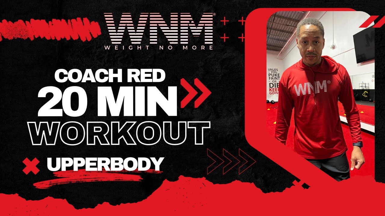20 Minute Dumbell Workout w/ Coach Red (Advanced) - YouTube
