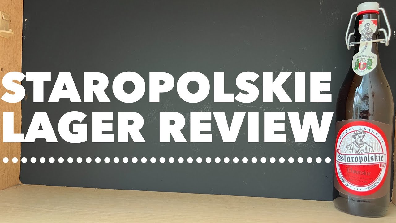 Browar Staropolskie Dworskie Piwo Review | Polish Marzen Bier Review ...