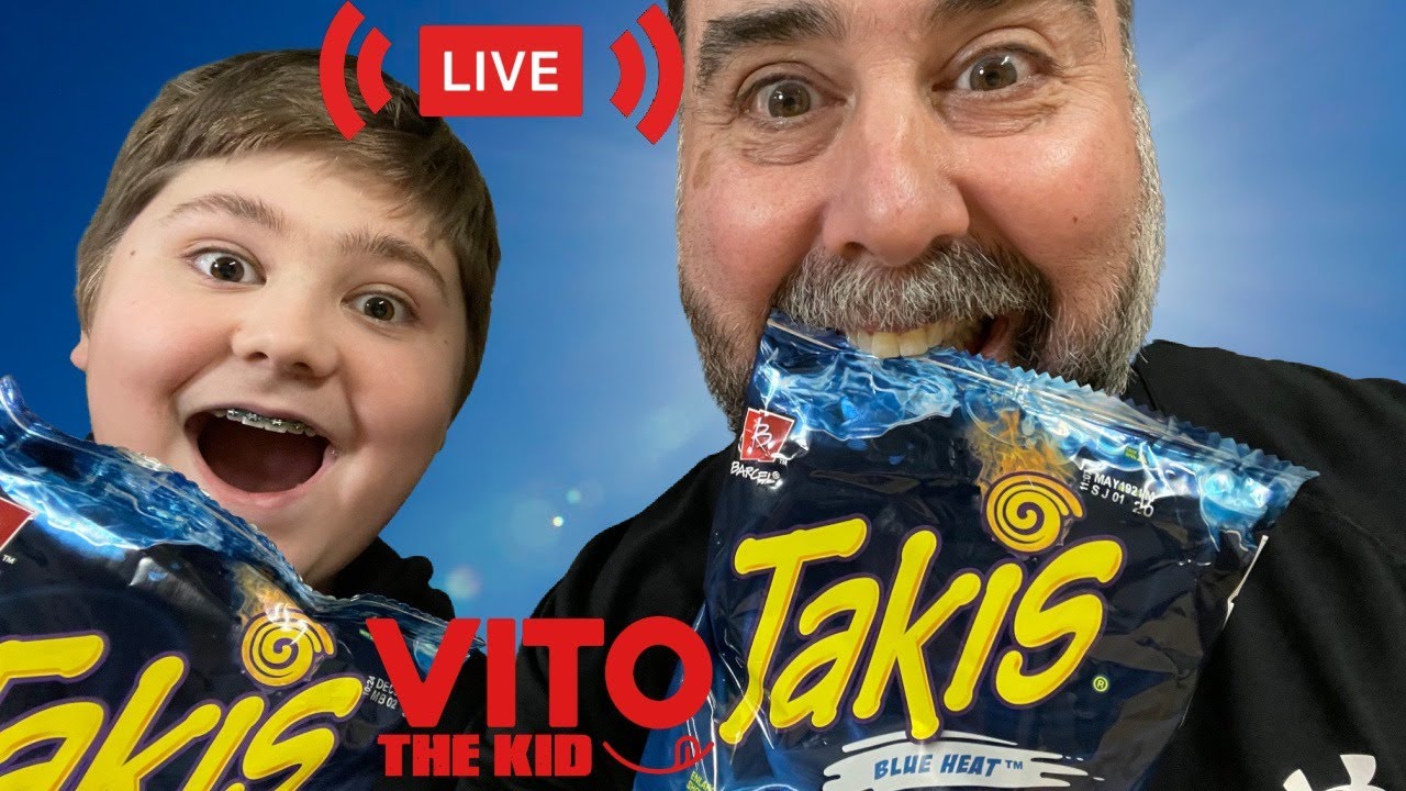 Let's eat some Blue Takis and Hangout LIVE! | Chris Frezza