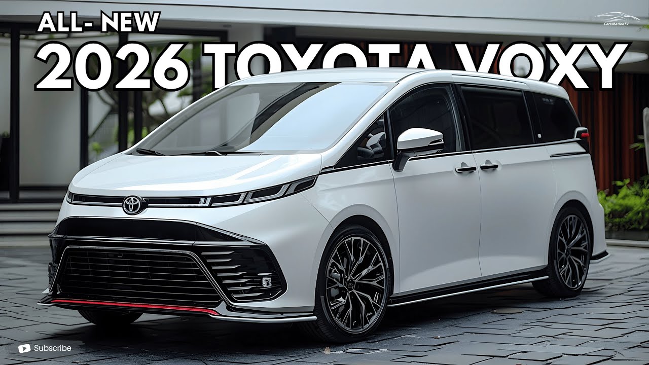 新型トヨタ ヴォクシー 2026 発表 - 革新的なテクノロジー、快適性、実用性！ - YouTube