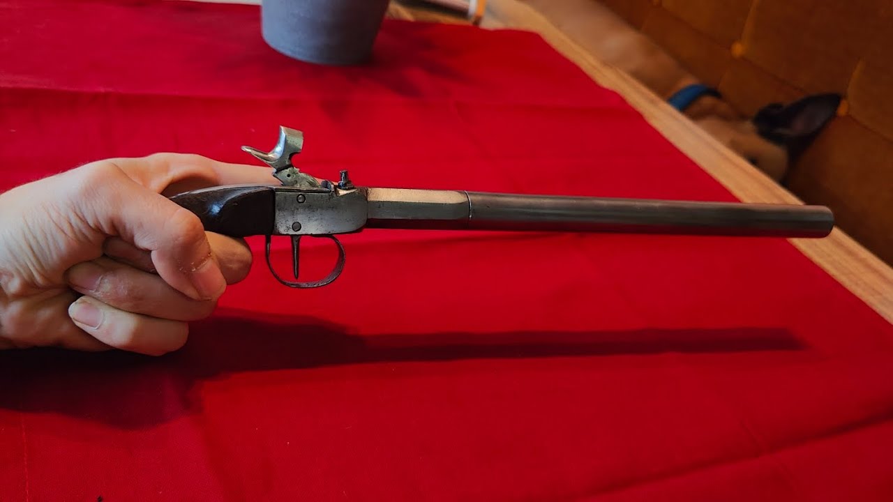 French poaching rifle .591 caliber Percussion fire. 1800's century. #3 ...