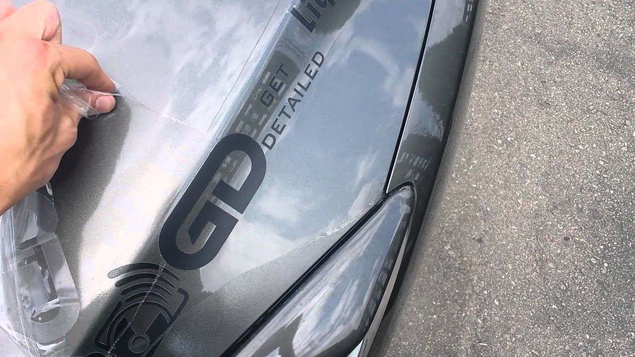 3M Paint Defender Spray removal - YouTube