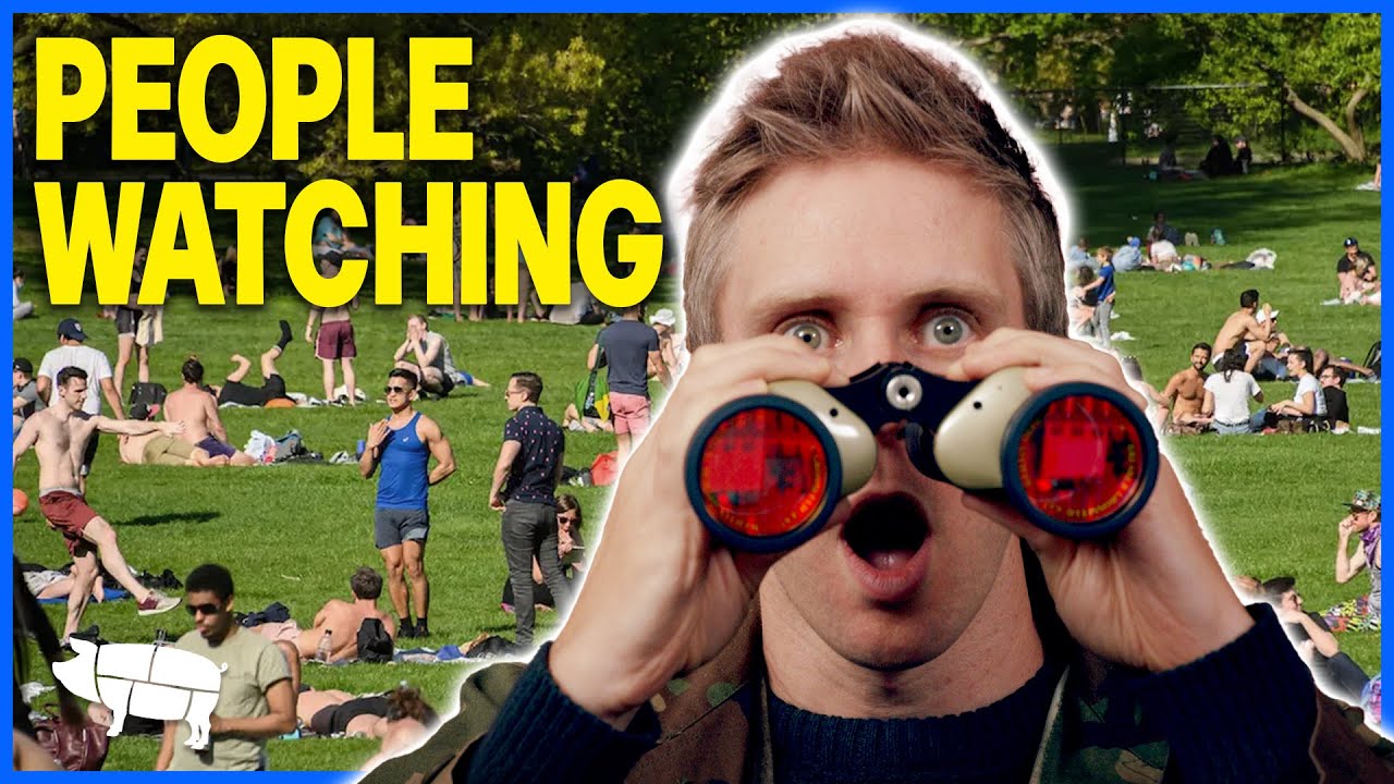 If People Watching was like Bird Watching... - YouTube