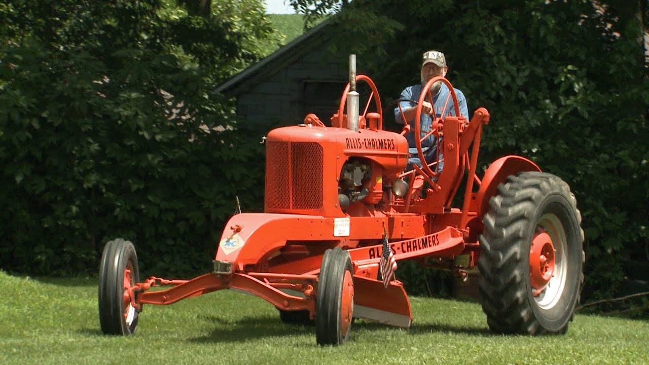 Not Many Like This! Rare Orange Power In A 1949 Allis Chalmers Speed ...