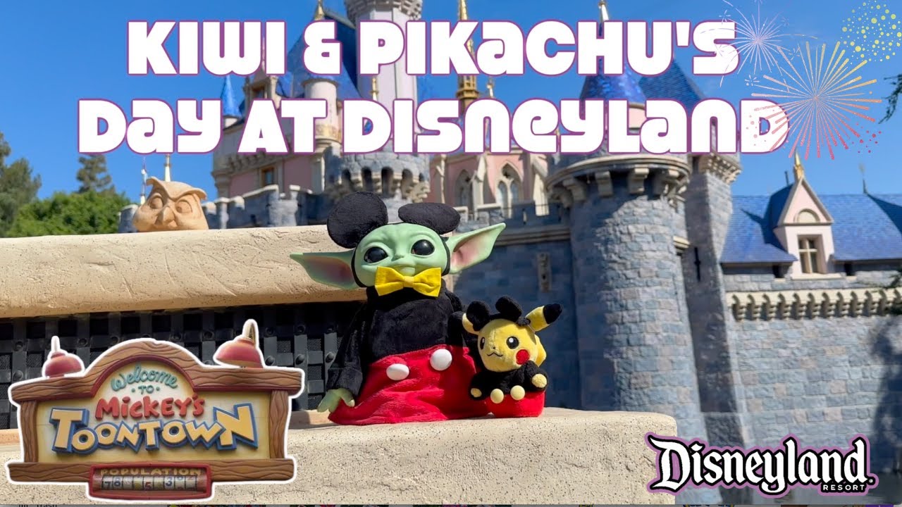 Kiwi and Pikachu Super Magical Day At Disneyland! POV 2024 - YouTube