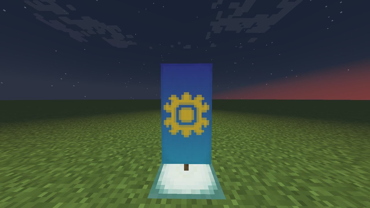 How to make a really cool police banner in Minecraft!!! - YouTube