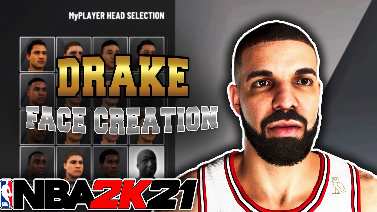 *NEW* DRAKE FACE CREATION 2K21!! HOW TO MAKE DRAKE IN 2K21!!! - YouTube