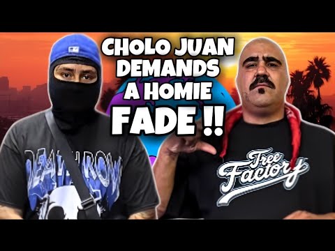 CHOLO JUAN DEMANDS A FADE WITH HATERS WORLD..WHY IVE NEVER ADDRESSED ...