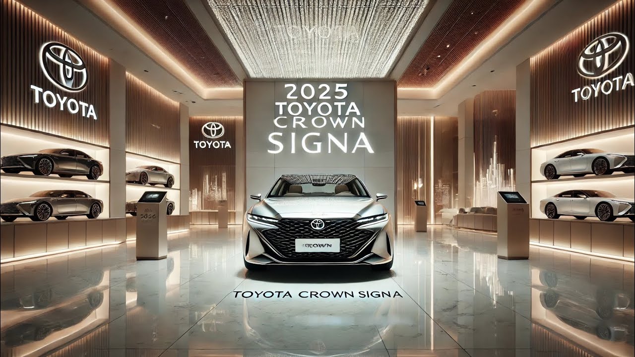 "2025 Toyota Crown Signa - The Ultimate Luxury & Performance Sedan ...