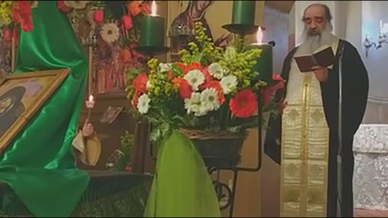 Ι Ν ΚΟΙΜ. ΘΕΟΤΟΚΟΥ ΠΡΑΣ. ΛΟΦΟΥ - Ακολουθία των Δ' Χαιρετισμών εις την ...