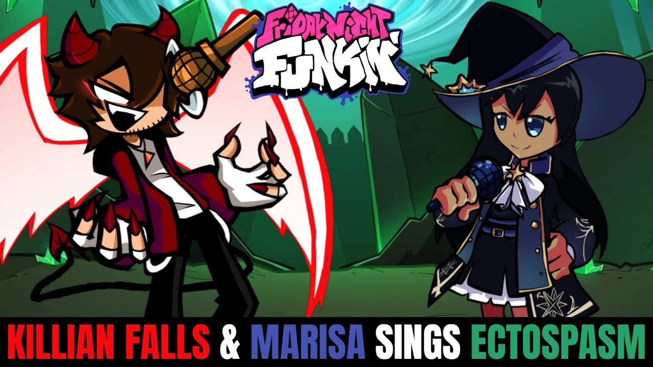 Friday Night Funkin' Killian Falls & Marisa Sings Ectospasm! - YouTube
