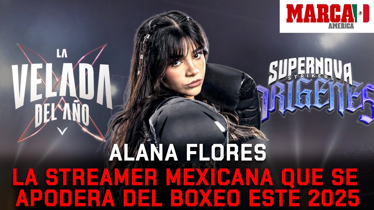 Alana Flores: la streamer mexicana que se apodera del boxeo este 2025 ...