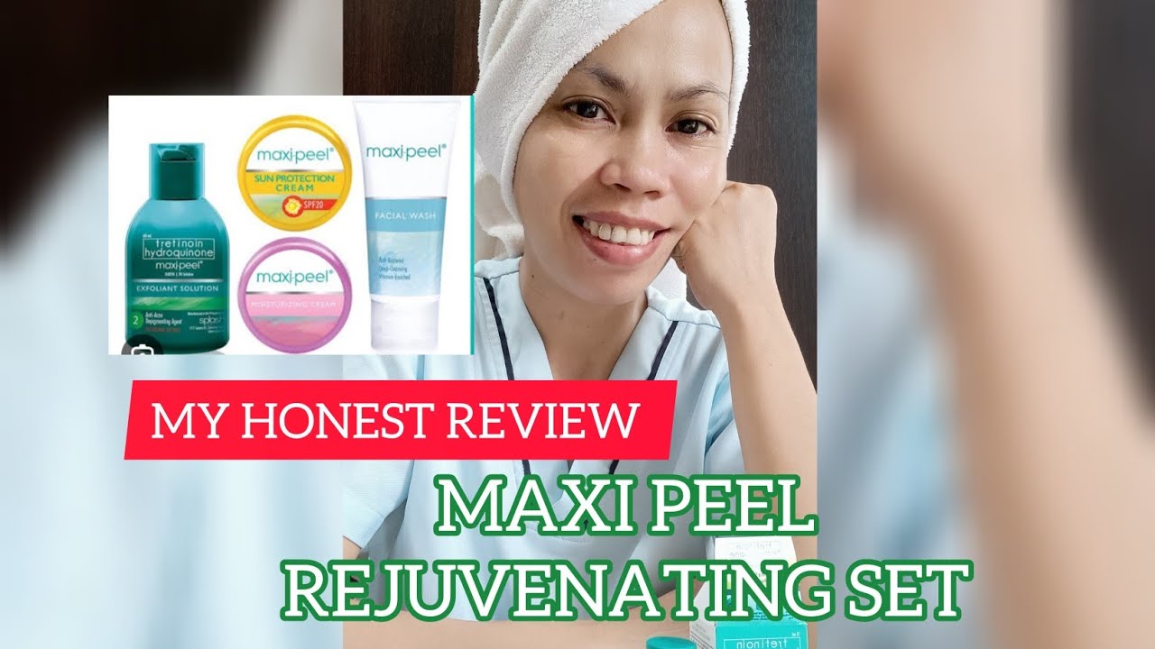 MAXI PEEL REJUVENATING SET 54 PESOS LANG LETS MAKE MY HONEST REVIEW #MAXIPEEL - YouTube