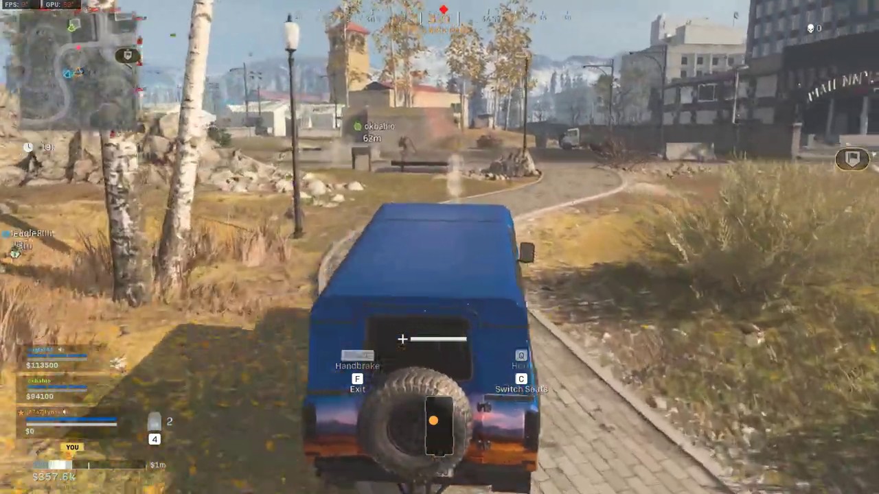 Call of Duty WarZone: SUV new skin kill - YouTube