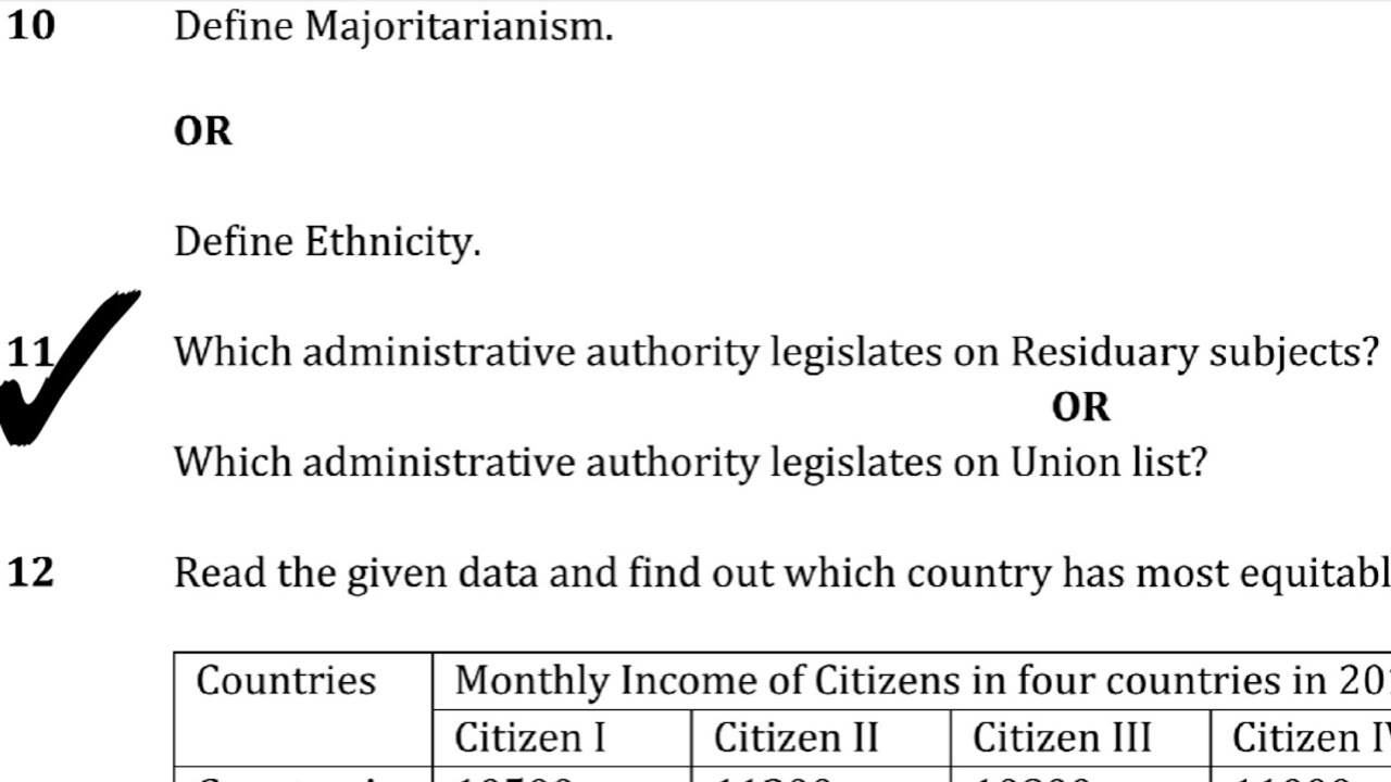 which administrative authority legislate on the residuary subject ...