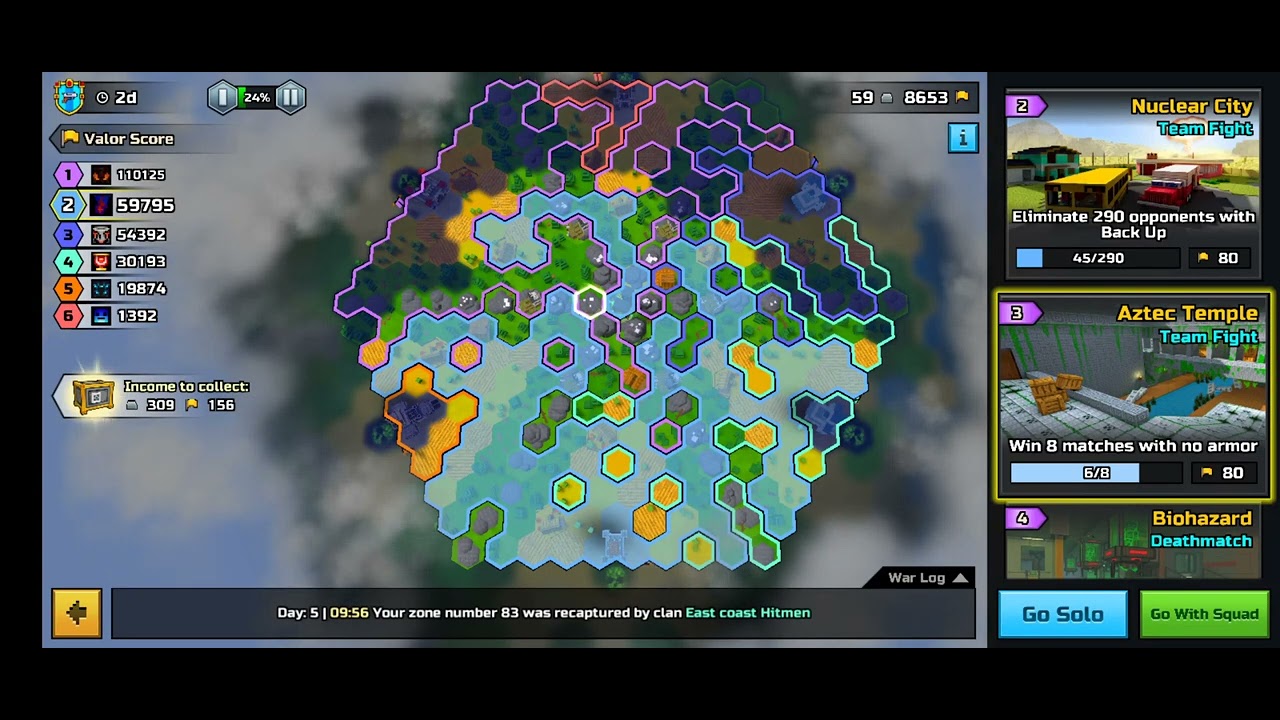 Divinity While Not in 1st Place, Does Control The Most Zones In The Map ...