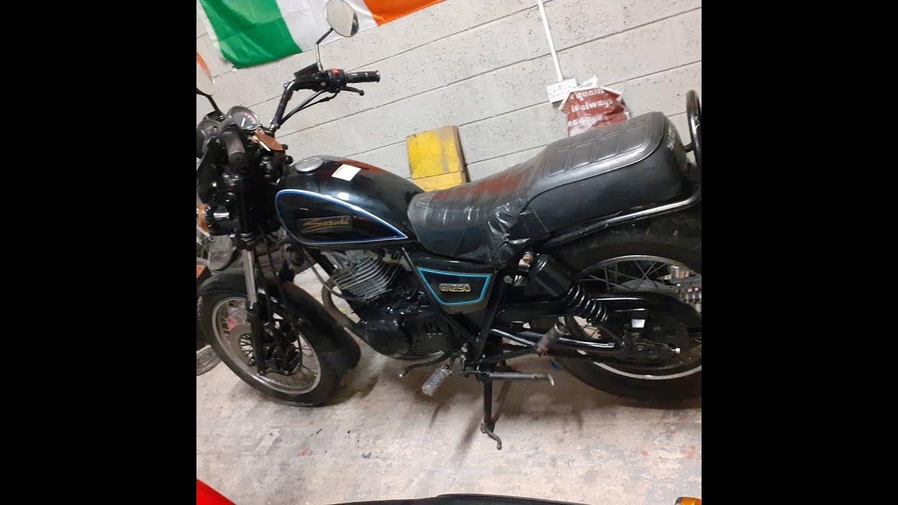 Suzuki Gn 250 FULL RESTORATION - YouTube
