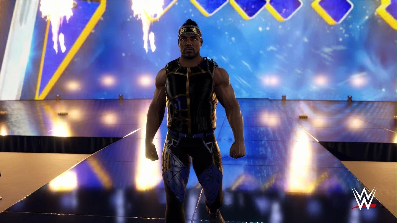 WWE 2K24 Eric Stark 🆚 Mr. Lane Fatal 4 way match - YouTube