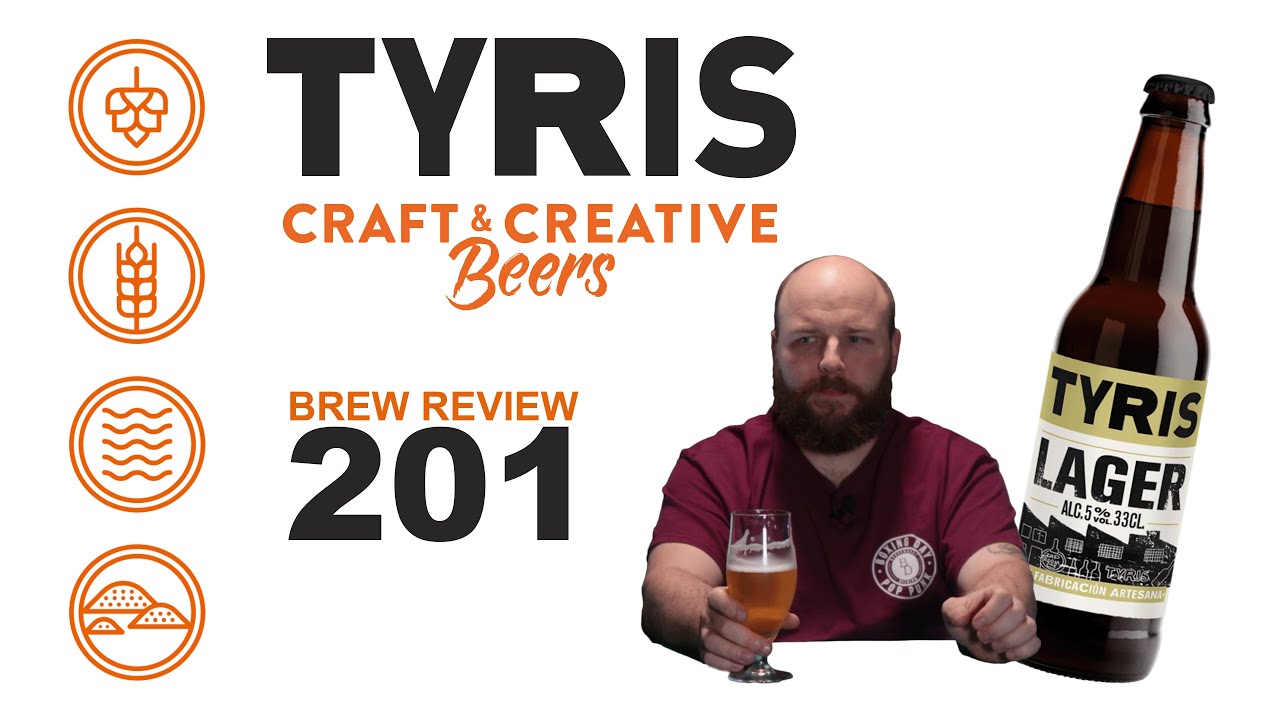 Brew Review 201 - Tyris Lager (Tyris) - YouTube