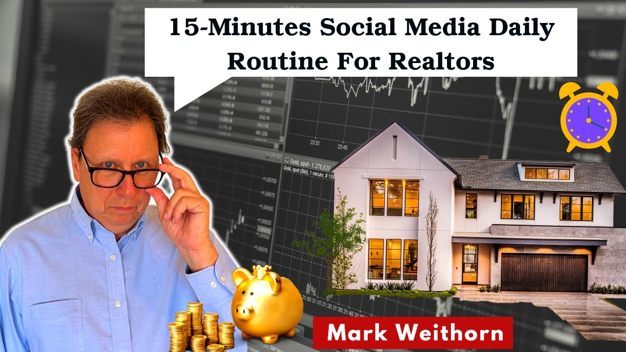 15-Minutes Social Media Daily Routine For Realtors || Schedule for ...