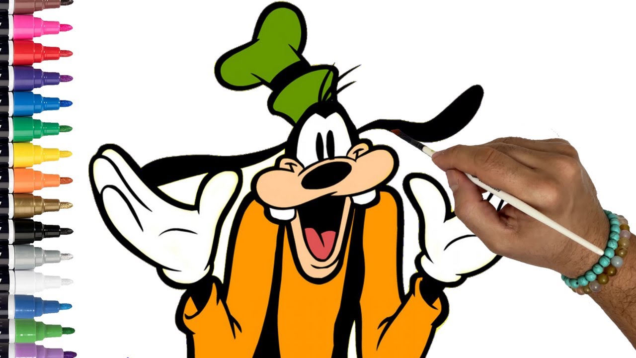 How To Draw Doofy - Mickey Mouse | | Step By Step Tutorial (Draw ...