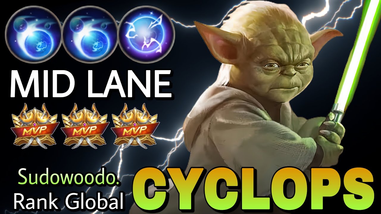 Perfect Rotation!!Cyclops Gameplay Mid Lane | Top Global Cyclops by ...