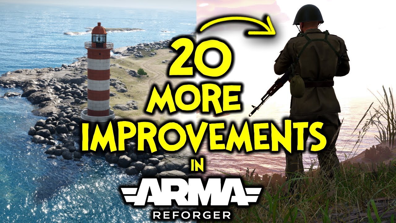20 MORE IMPROVEMENTS IN ARMA REFORGER OVER ARMA 3 - PART 2 DESTRUCTION ...