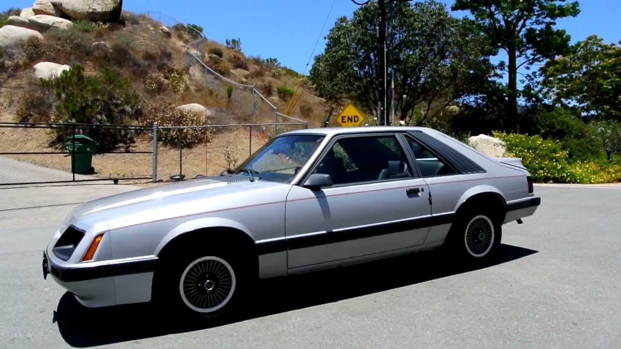 1986 Mustang LX 83k Orig Miles Youngtimer Hatchback Pony Fox Classic 3. ...