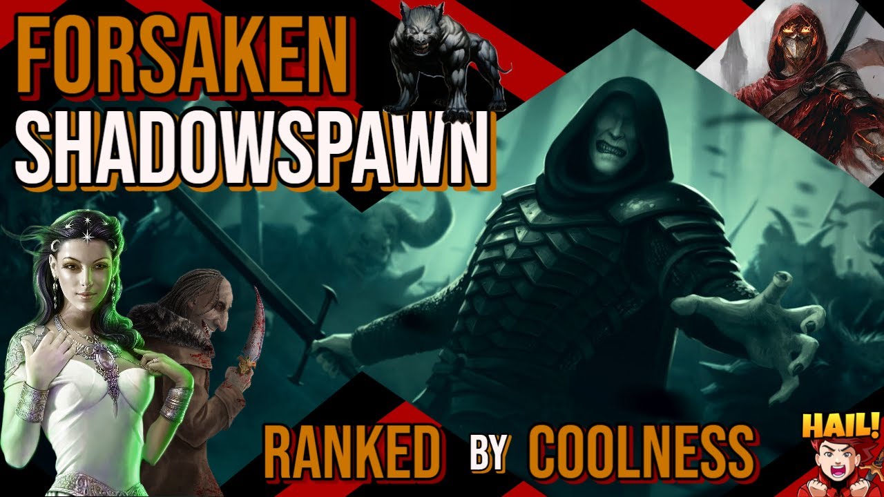 The Wheel of Time Forsaken and Shadowspawn Ranked by COOL Factor! - YouTube