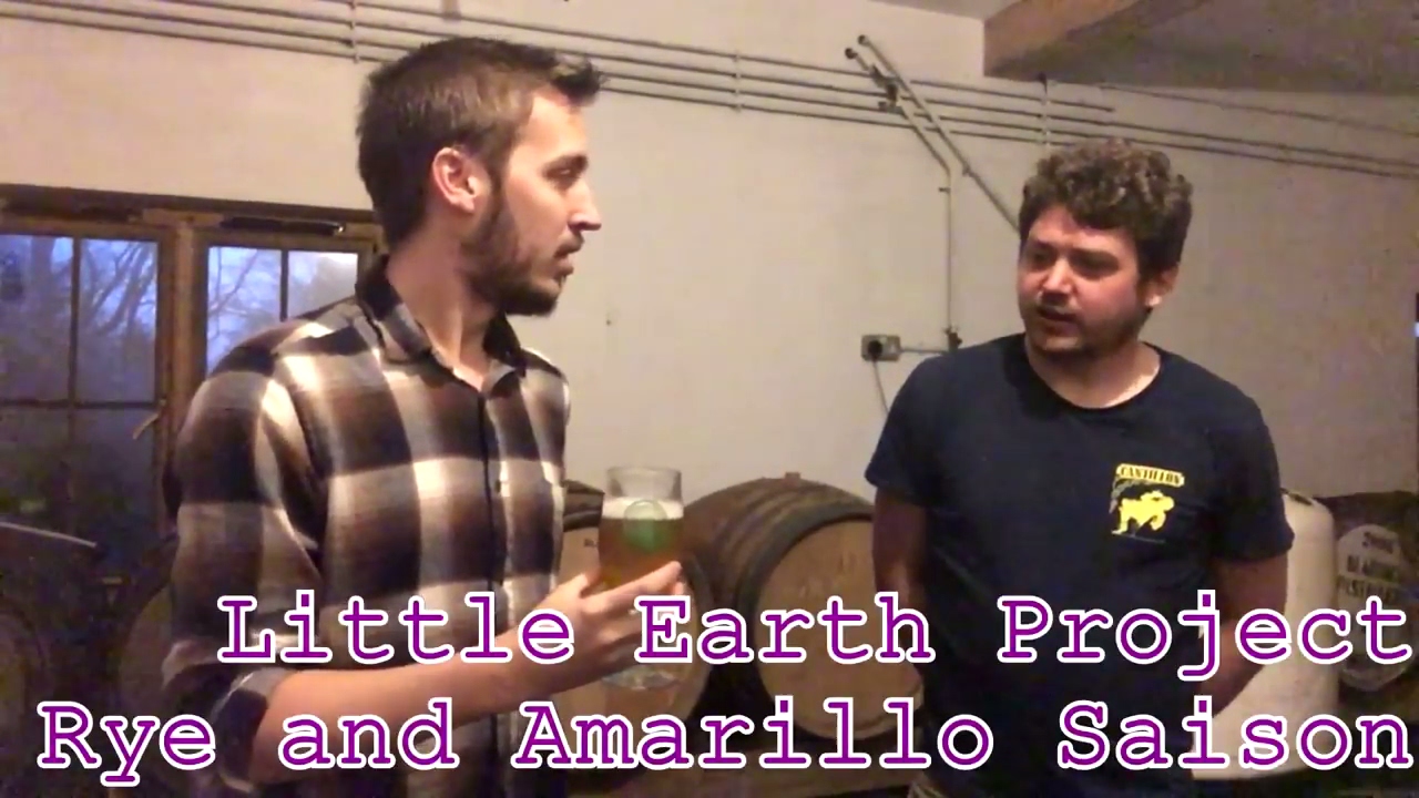 Little Earth Project | Rye and Amarillo Saison | The Beer Review - YouTube