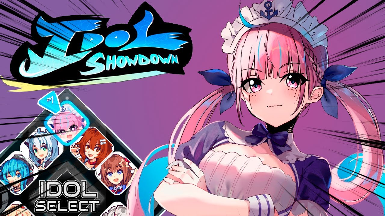 Minato Aqua In Idol Showdown!!! - YouTube