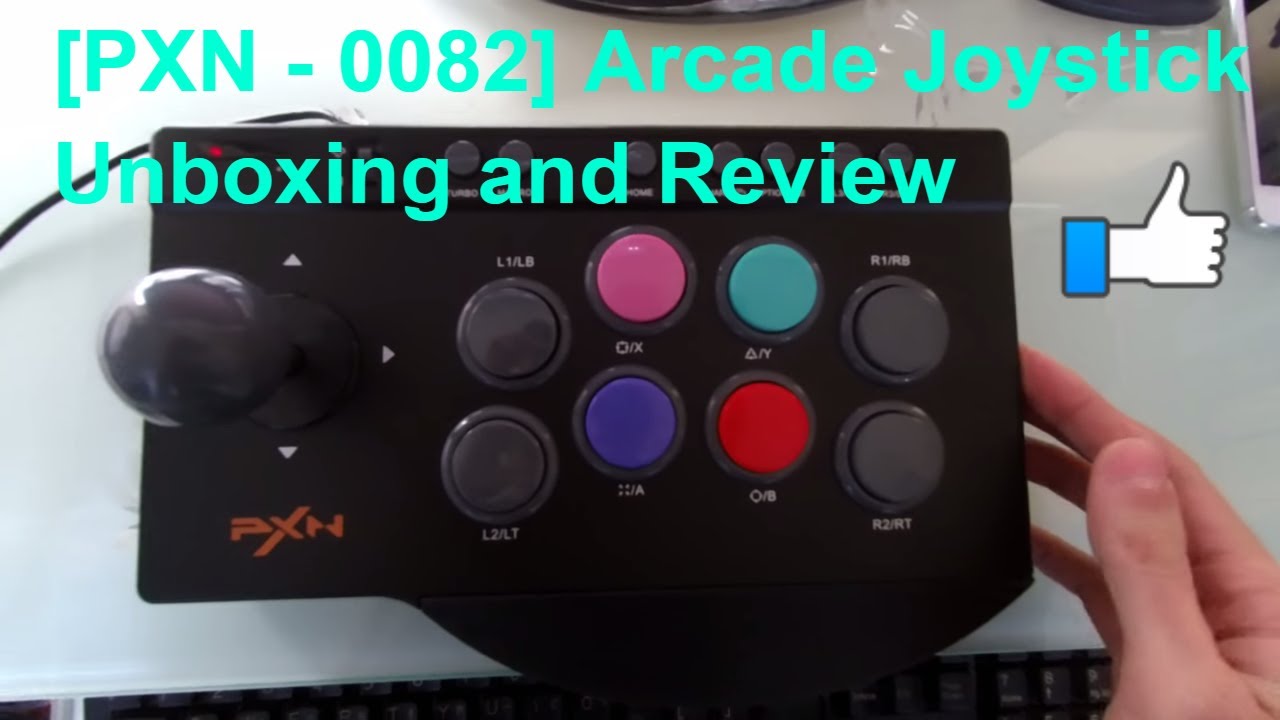 [PXN - 0082] Arcade Joystick Unboxing and Review - YouTube