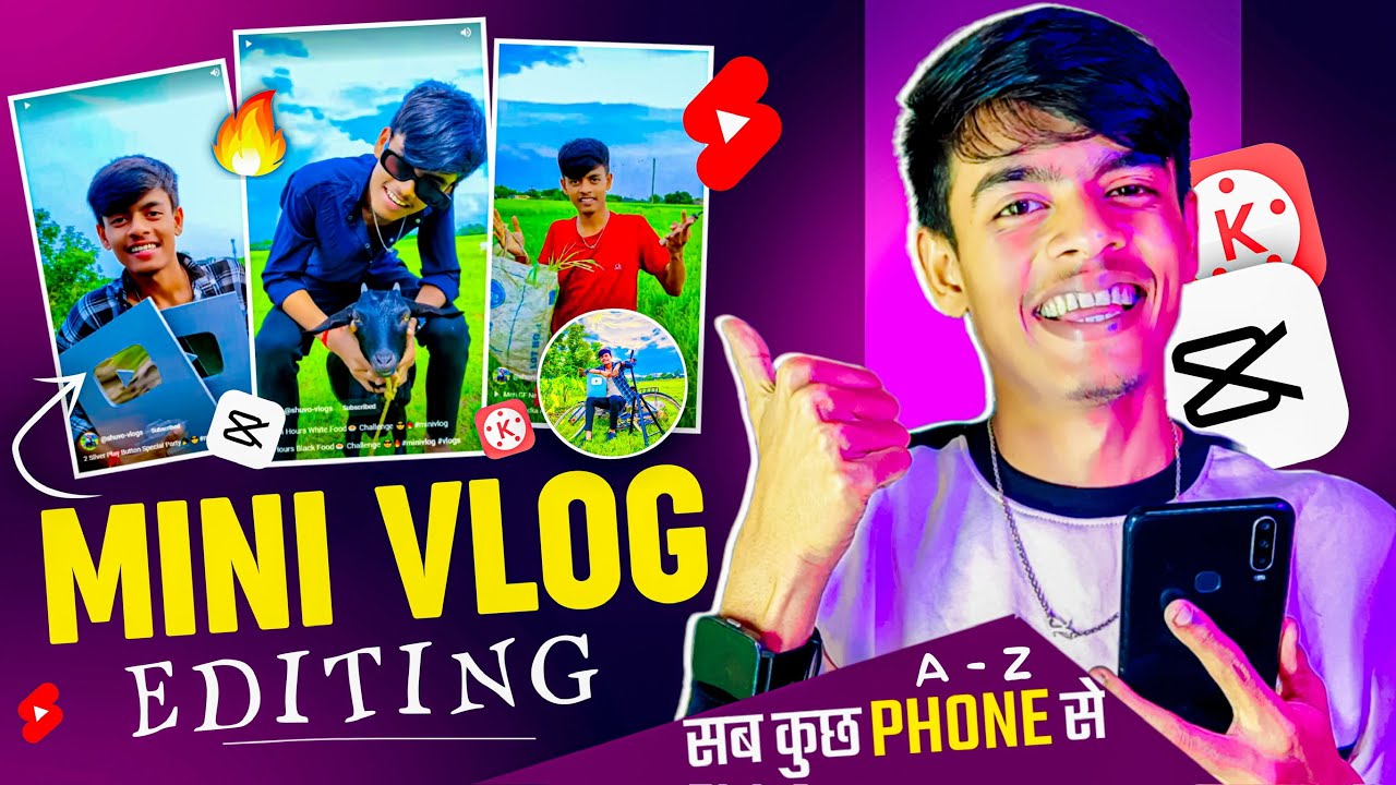 How To Edit Mini Vlogs ? Mini Vlog Edit Kaise Kare ? Mini Vlog Editing ...