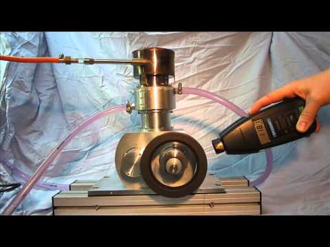 Stirling engine with rhombic drive - YouTube