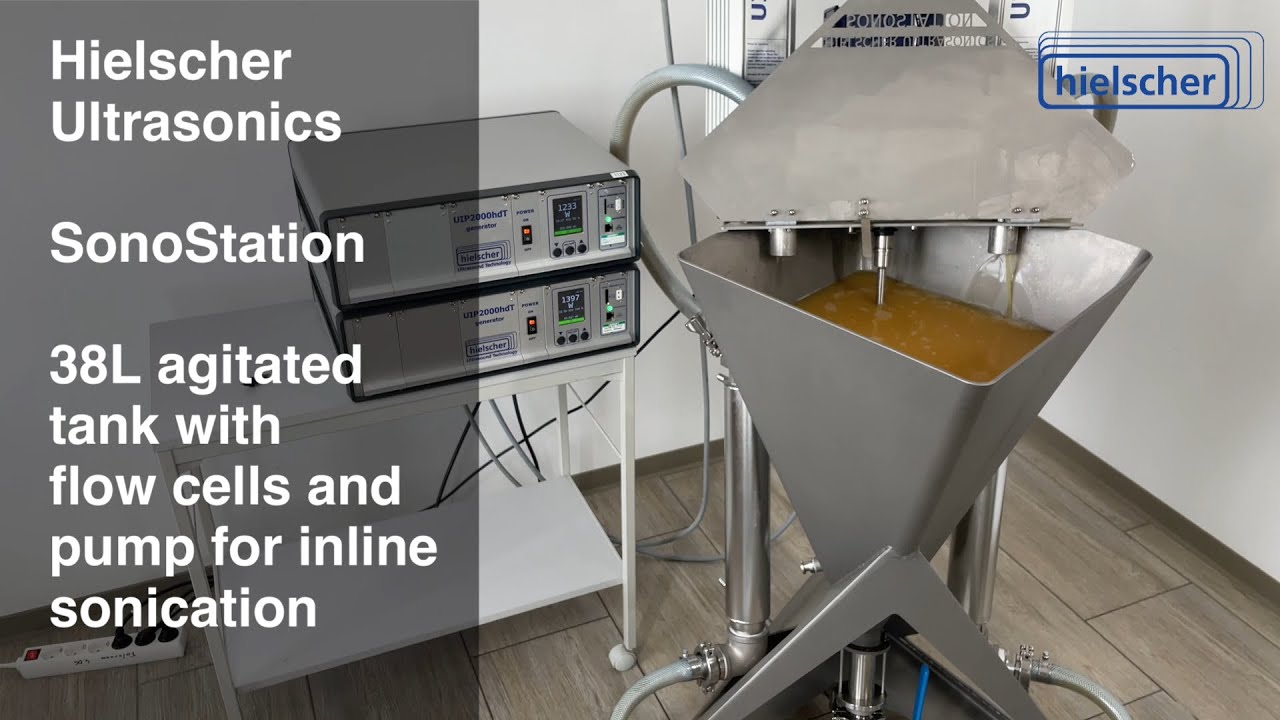 Ultrasonic Mixing Station - SonoStation with 2 x 2000 Watts Sonicators ...