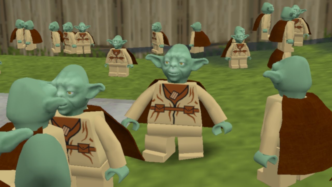 The Simpsons Hit & Run - LEGO Yoda Takeover Mod Showcase - YouTube