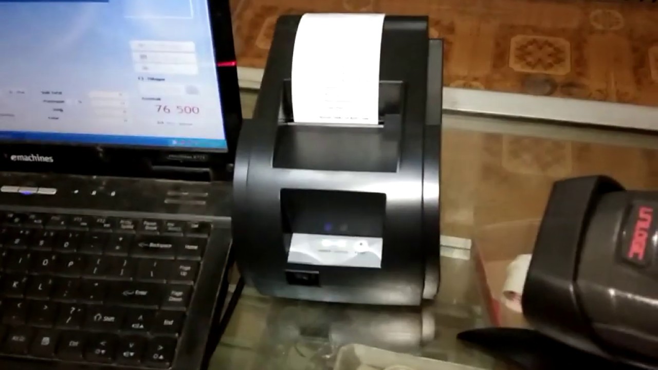 Paket Kasir lengkap hanya 980rb! (printer kasir + barcode scanner with ...