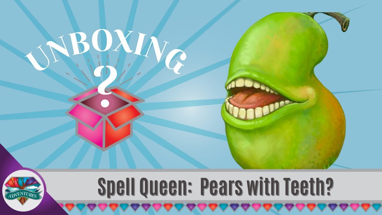 Unboxing Spell Queen: Pears with Teeth? 💎 diamond painting 💎 - YouTube
