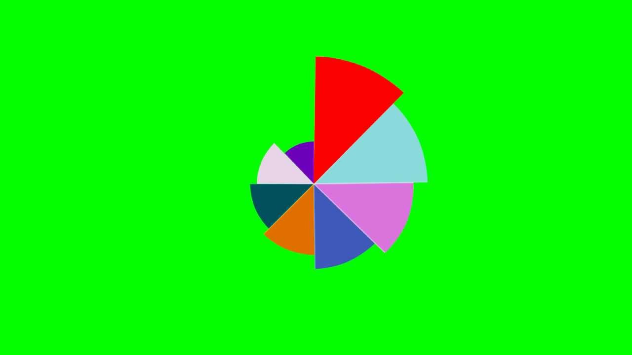 Statistic Pie - Green Screen Animation - YouTube