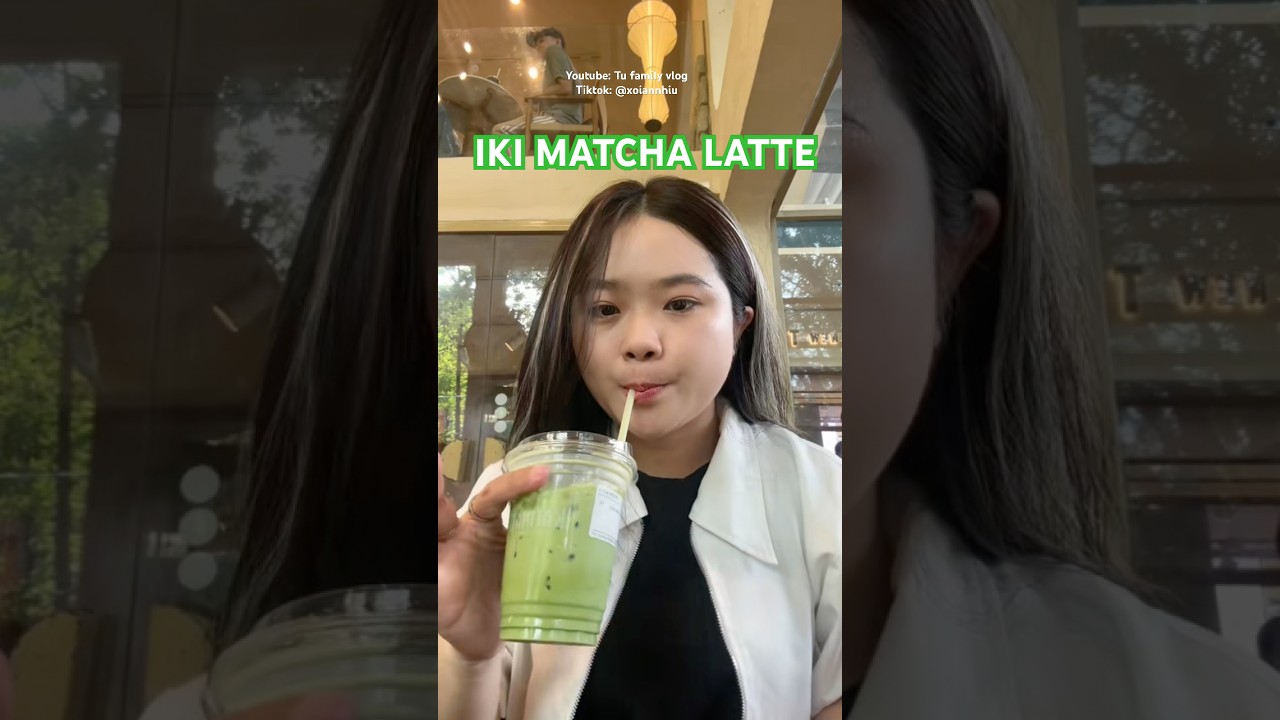 IKI MATCHA LATTE món mới đang GÂY BÃO ở KATINAT gây TRANH CÃI ? - YouTube