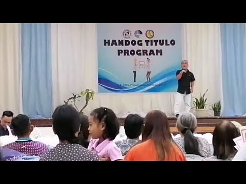 HANDOG TITULO PROGRAM NG GOBYERNO - YouTube