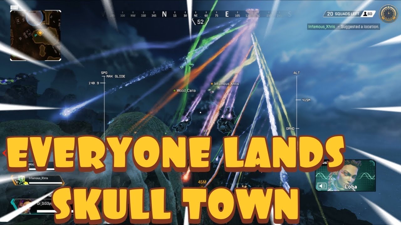 WHEN THE WHOLE SEVER LANDS SKULL TOWN! Kings Canyon After Dark IS BACK ...