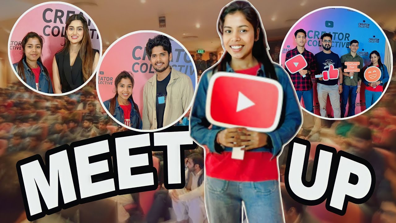 @YouTube Creators Meet Up Event 2023 At Skymark One, Noida 📍 - YouTube